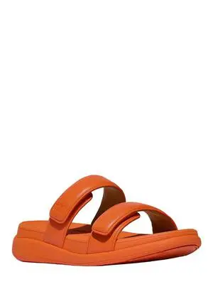 Fitflop FitFlop F-mode Go Platform Slide Sandal Satsuma