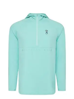 EASTSIDE GOLF Eastside Golf Half Zip Hoodie Aqua Sky