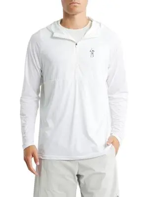 EASTSIDE GOLF Half Zip Hoodie - Bright White