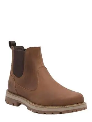 Timberland Britton Road Mid Chelsea Boot - Rust Full Grain
