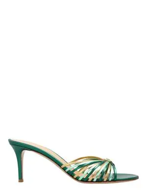 GIANVITO ROSSI 70mm Vyna Sandals - Green