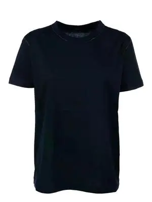 Fabiana Filippi Rhinestone-embellished T-shirt - Blue