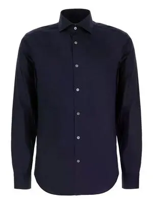 Corneliani Poplin Shirt - Blue