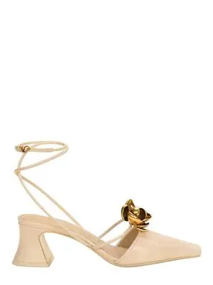 Cult Gaia 60mm Ingrid Pumps - Neutrals