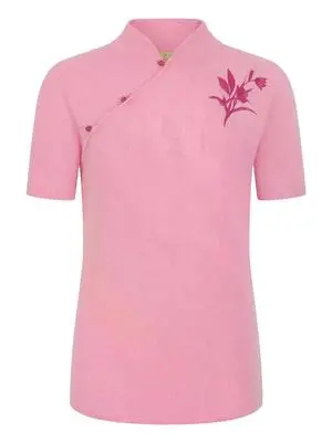 Shanghai Tang Qipao Top - Pink