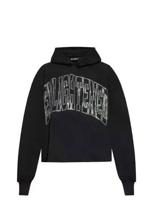 MISBHV Enlightened Cropped Hoodie - Black