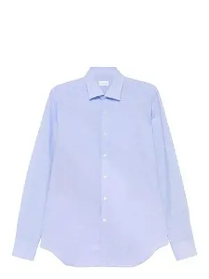 XACUS Classic-collar Shirt - Blue