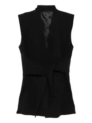 Rick Owens Strutter Waistcoat - Black