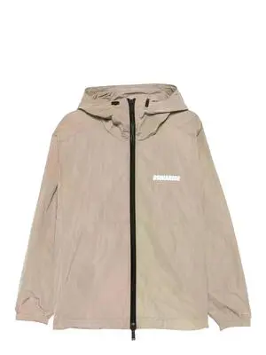 Dsquared2 Hooded Jacket - Neutrals