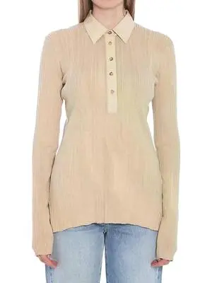 TOTÊME TOTEME Knitted Polo Shirt