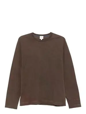 Paul Smith Cotton Fine-knit T-shirt - Brown