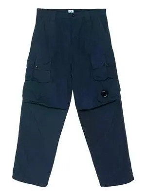 C.P. COMPANY Lens-detail Cargo Trousers - Blue