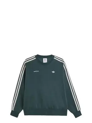 Adidas X Sporty & Rich Sweatshirt - Shadow Green