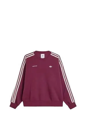 Adidas X Sporty & Rich Sweatshirt - Maroon