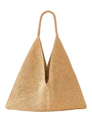 A.L.C. Sid Raffia Tote - Desert Palm
