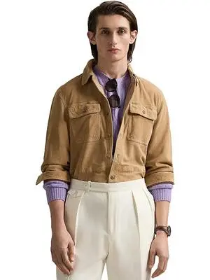 Polo Ralph Lauren Suede Shirt Jacket - Berkshire Tan