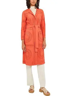 MISOOK Misook Eyelet Long Jacket