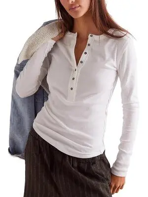 Free People We The Free Jamie Henley Top Ivory