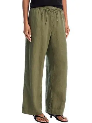 Tommy Bahama Tommy Bahama Two Palms Linen Easy Pants Dark Fern