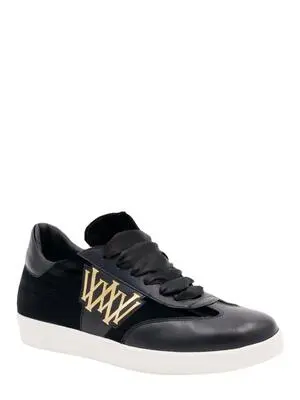 VALENTINA RANGONI Valetta Lace-up Sneakers - Black Malfe
