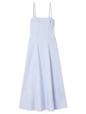 Simkhai Marisol Paneled Maxi Dress - Blue