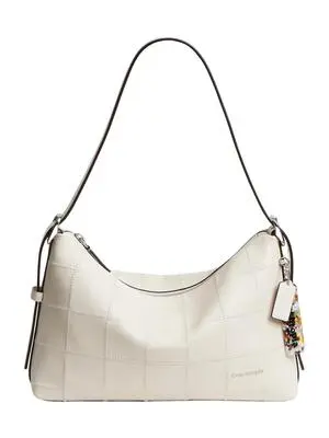 COACHTOPIA Coachtopia Alter/ego Checkerboard Slouchy Shoulder Bag Chalk