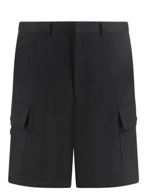 Prada Cotton Bermuda Shorts - Black