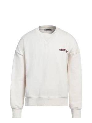 A PAPER KID Cotton Sweatshirt - Cream