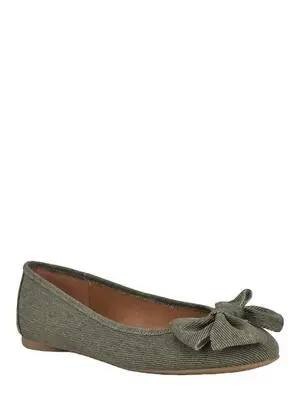 Nine West Veronika Ballerina Flat - Dark Green