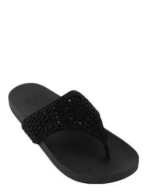 THE SAK Everly Sandal - Black Medallion