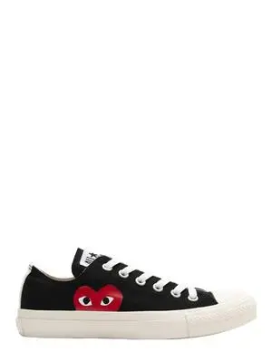 CONVERSE Chuck Taylor All Star Ox Comme Des Garcons Play Sneakers - Black/white/red