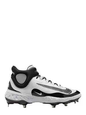 Nike Alpha Huarache Elite 4 Mid Sneakers - White/black