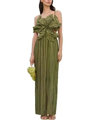 Cult Gaia Hestra Gown - Green