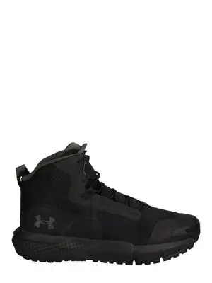Under Armour Lace-up Athletic Sneakers - Black