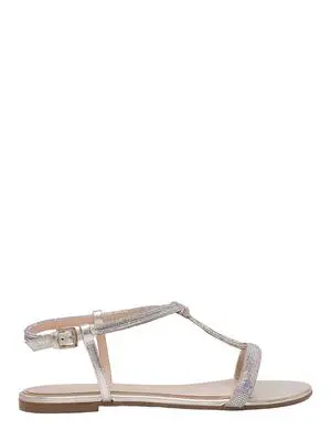NINALILOU Strappy Sandals - Silver