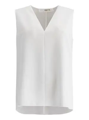 F.IT Sleeveless Relaxed Fit Top - White