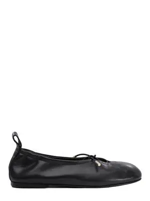 ALOHAS Leather Ballerinas - Black