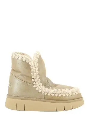 Mou Ankle Boots - Beige