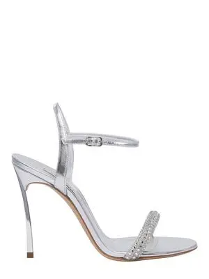 Casadei Leather Sandals - Silver