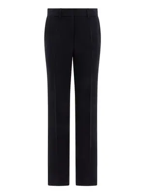 F.IT Solid Color Trousers - Blue