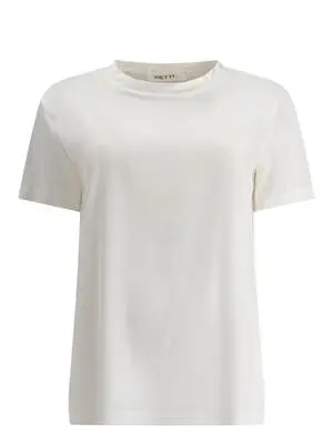 F.IT Silk Crew-Neck T-Shirt