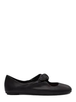 Alexander McQueen Twisted Ballerinas - Black