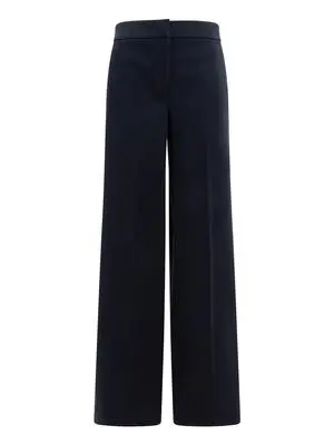 MAX MARA Straight-Leg Technical Cotton Jersey Trousers