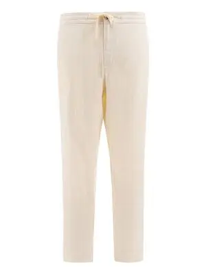 VIN CE. Hemp Trousers - White