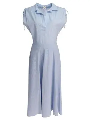 INES DE LA FRESSANGE PARIS Cotton Dress - Light Blue