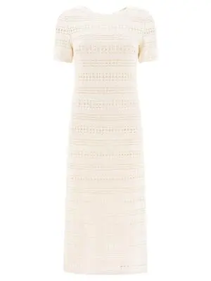 SANDBEIGE Midi Dress - White