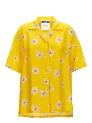Moschino Margherite Printed Shirt - Yellow