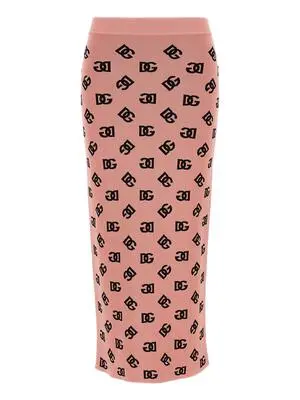 Dolce & Gabbana Sheath Skirt - Pink