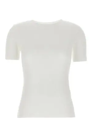 LOULOU STUDIO Avalyn T-shirt - White