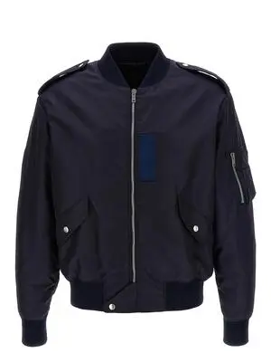 Givenchy Marine Bomber Jacket - Blue